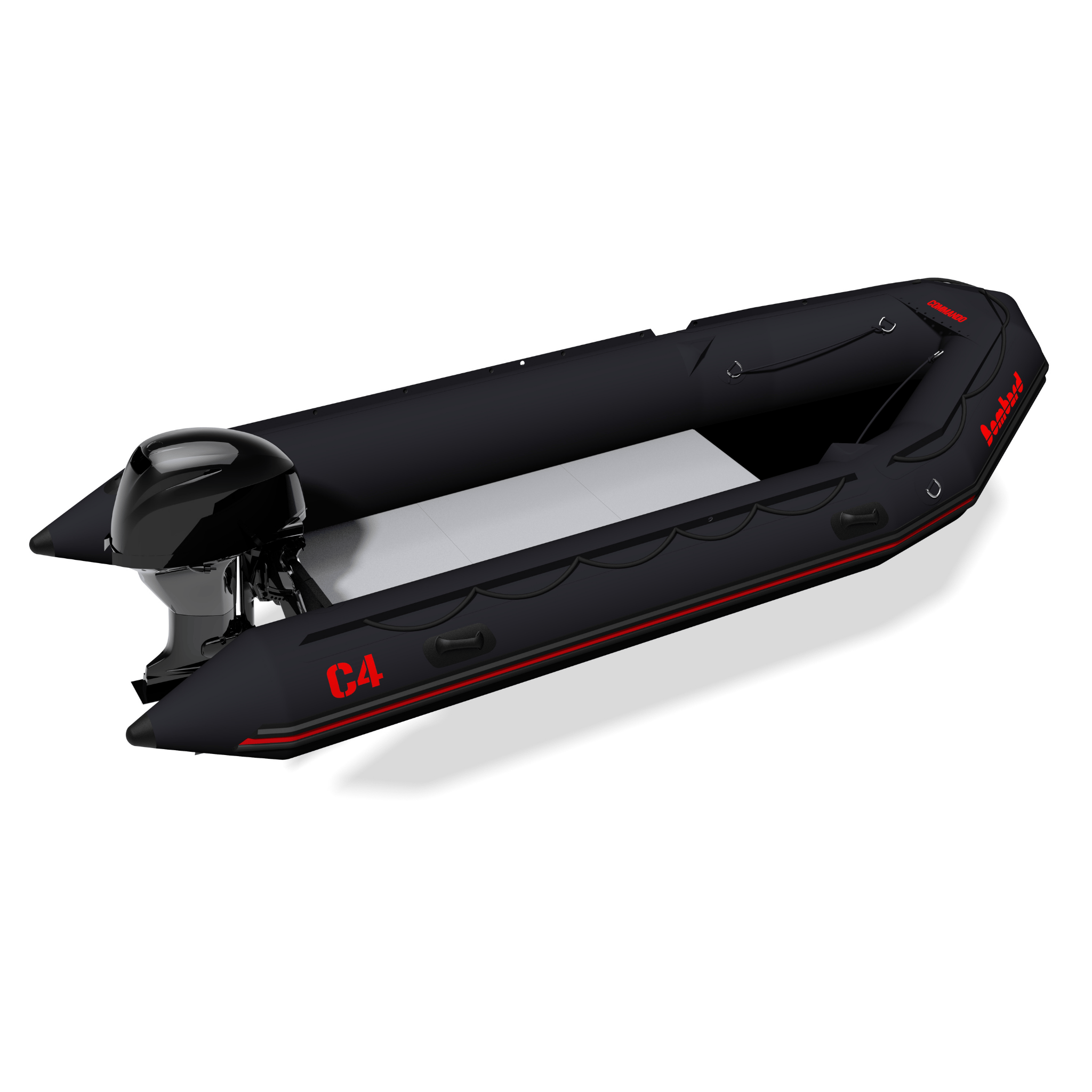 Buy Bombard Commando C4 - powerful folding inflatable boat 4.30 m ...